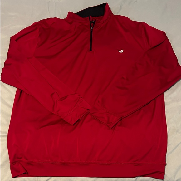 Southern Marsh | Sweaters | Southern Marsh Red Zip Up | Poshmark